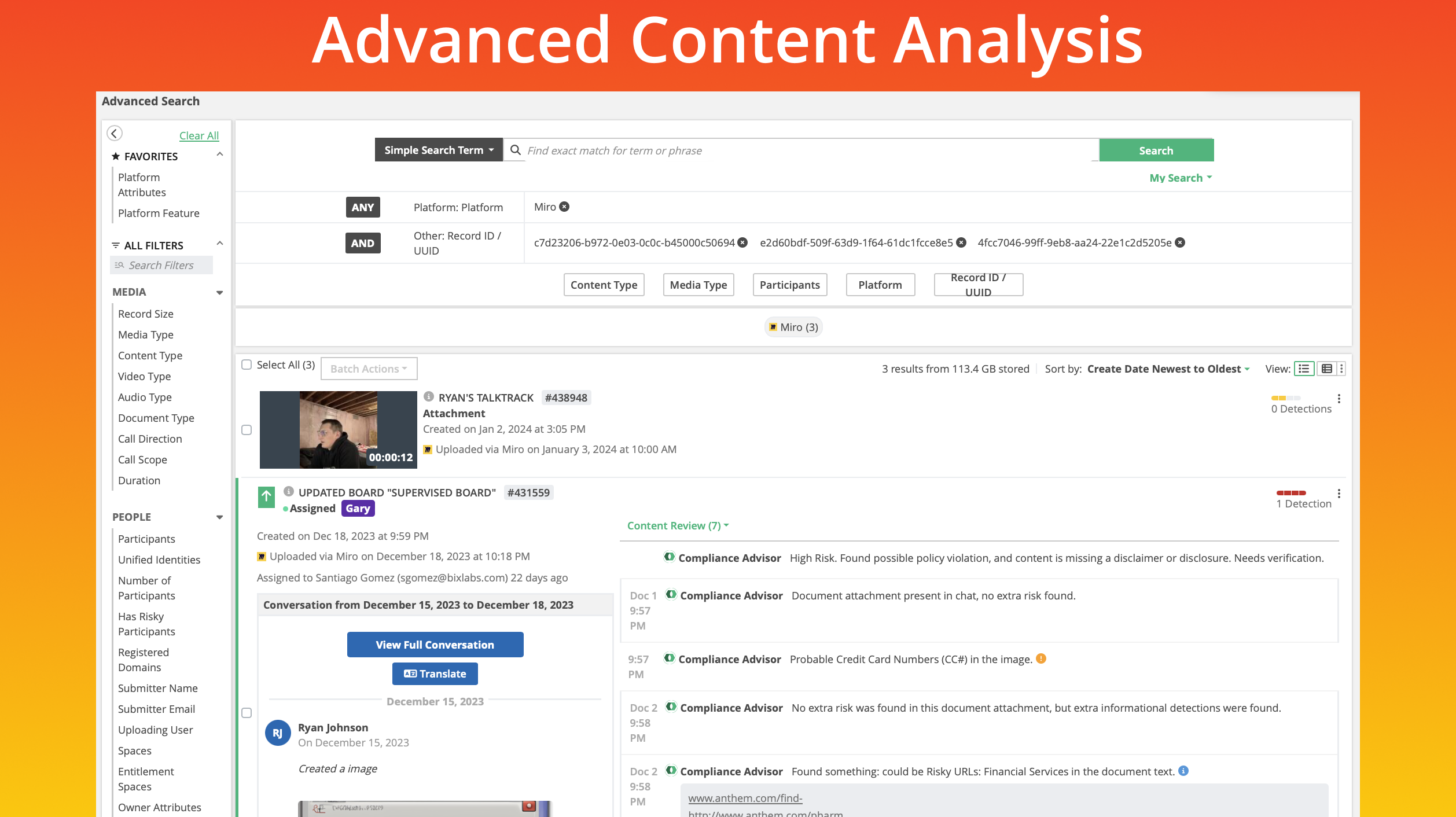 Theta Lake + Miro | Team Collaboration Apps Marketplace
