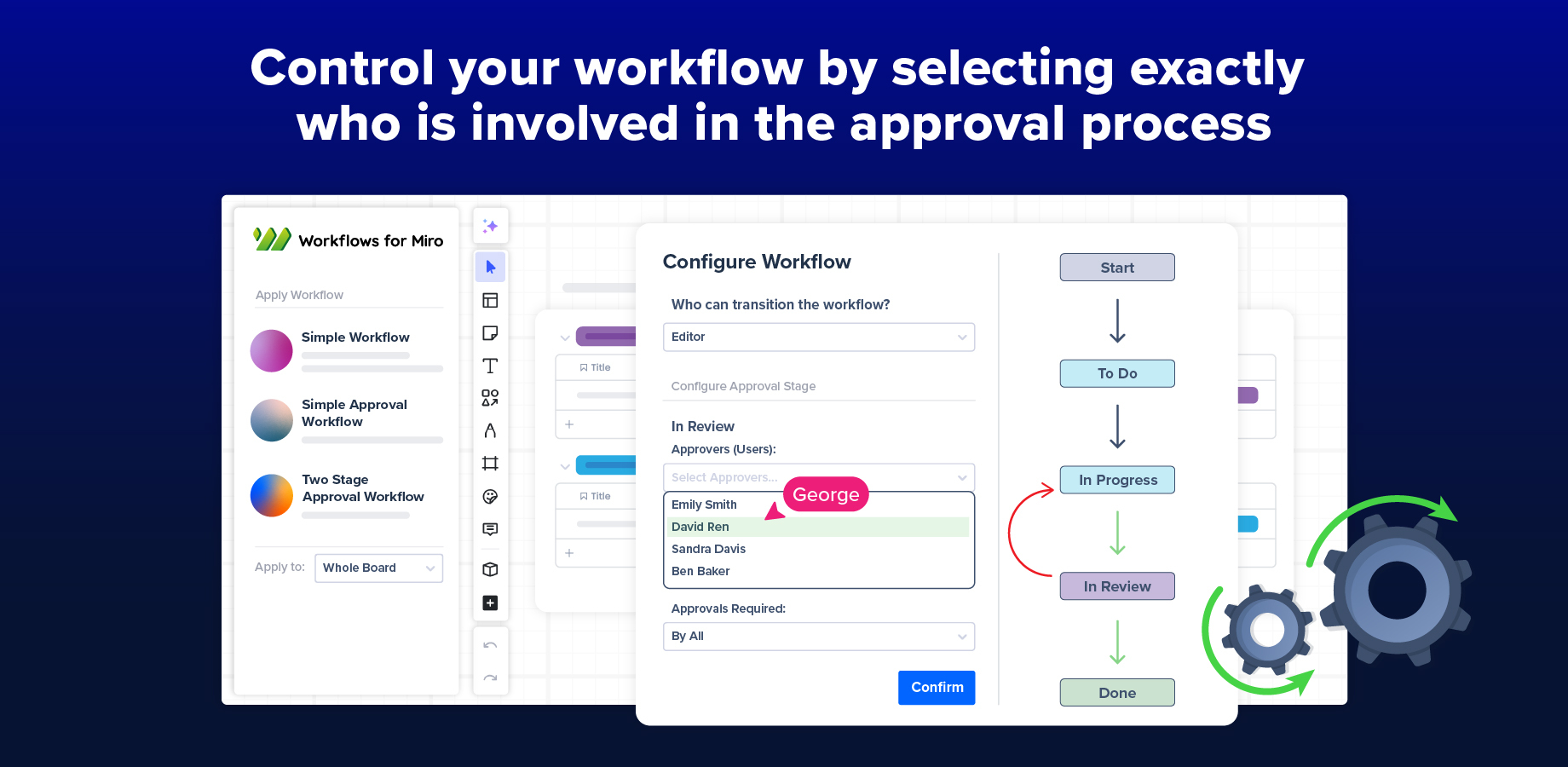 Workflows + Miro | Team Collaboration Apps Marketplace